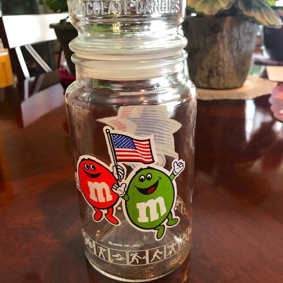 Accents | Vintage M Ms Los Angeles 1984 Olympic Candy Jar | Poshmark